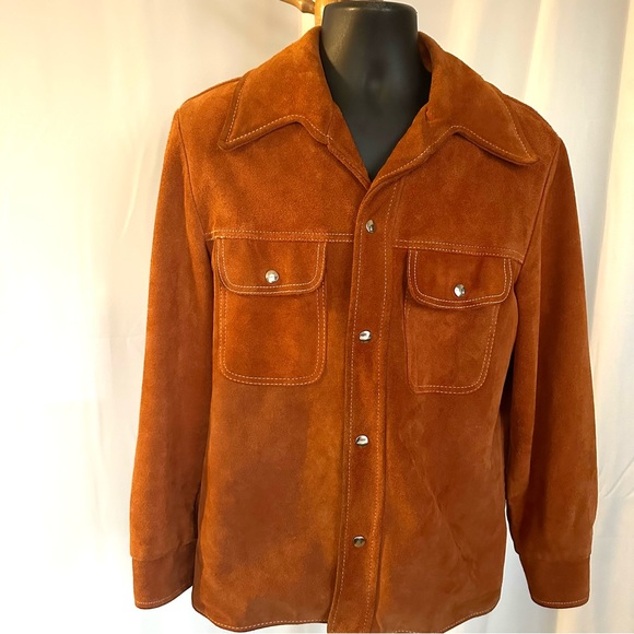 Genuine Leather | Jackets & Coats | Vintage 7s Rare Genuine Leather ...